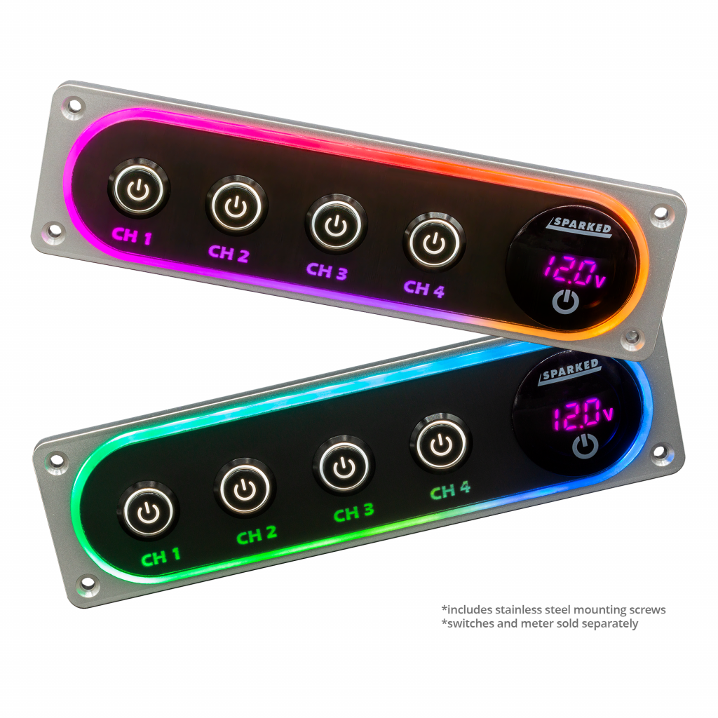 illuminated-din-panel-rgb-sparked-innovations-brushed-aluminum - Car ...